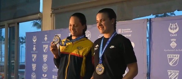 Paula Aguirre y Alexander Jiménez se lucen en la Copa Mundo de Natación ...