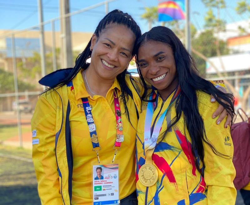 Yenny Álvarez: primer oro del Equipo Bogotá en los Juegos Suramericanos ...